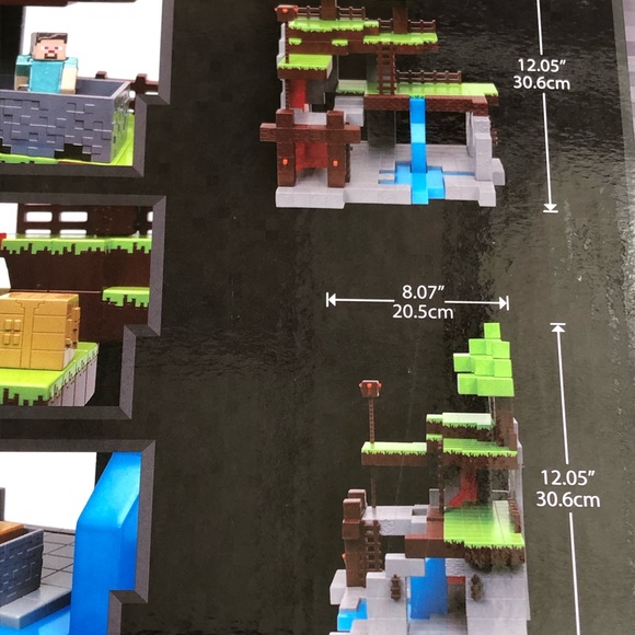 Jada Toys | Toys | New Minecraft Nanofigs Nano Scene Overworld Metal ...